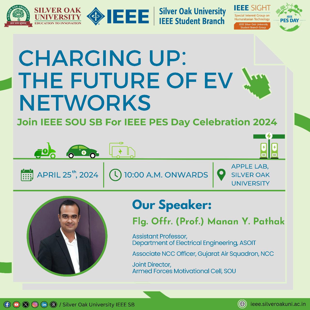 Charging Up: The Future of EV Networks – Silver Oak University IEEE ...